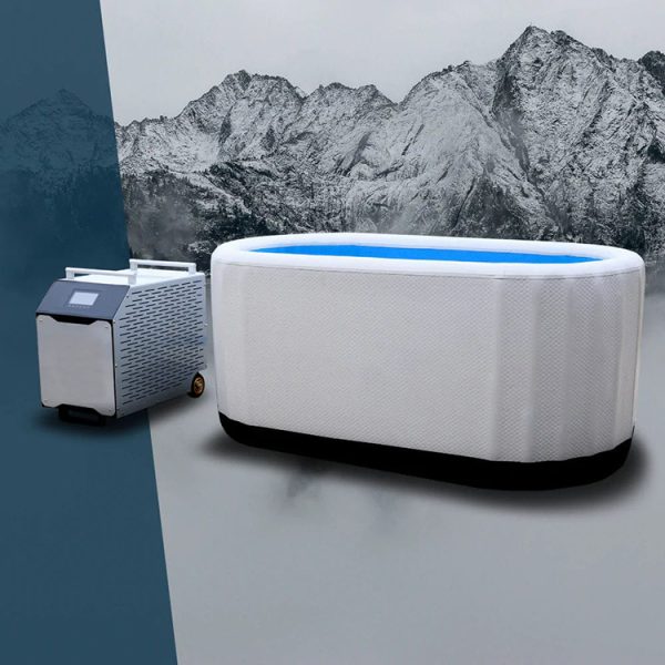 1 hp Pod with Lid Ice Bath 3 Minute Cold Water Therapy for Inflammation ...